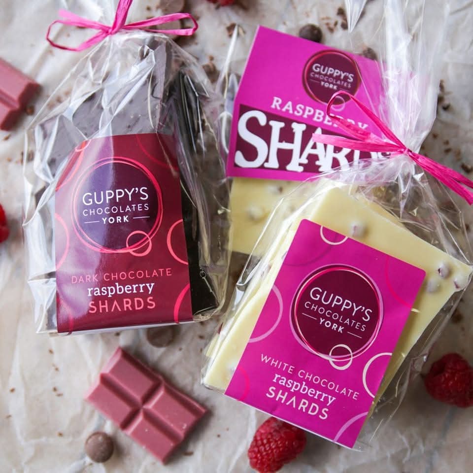 Chocolate Shards | Handmade in UK – Guppys Chocolates Wholesale