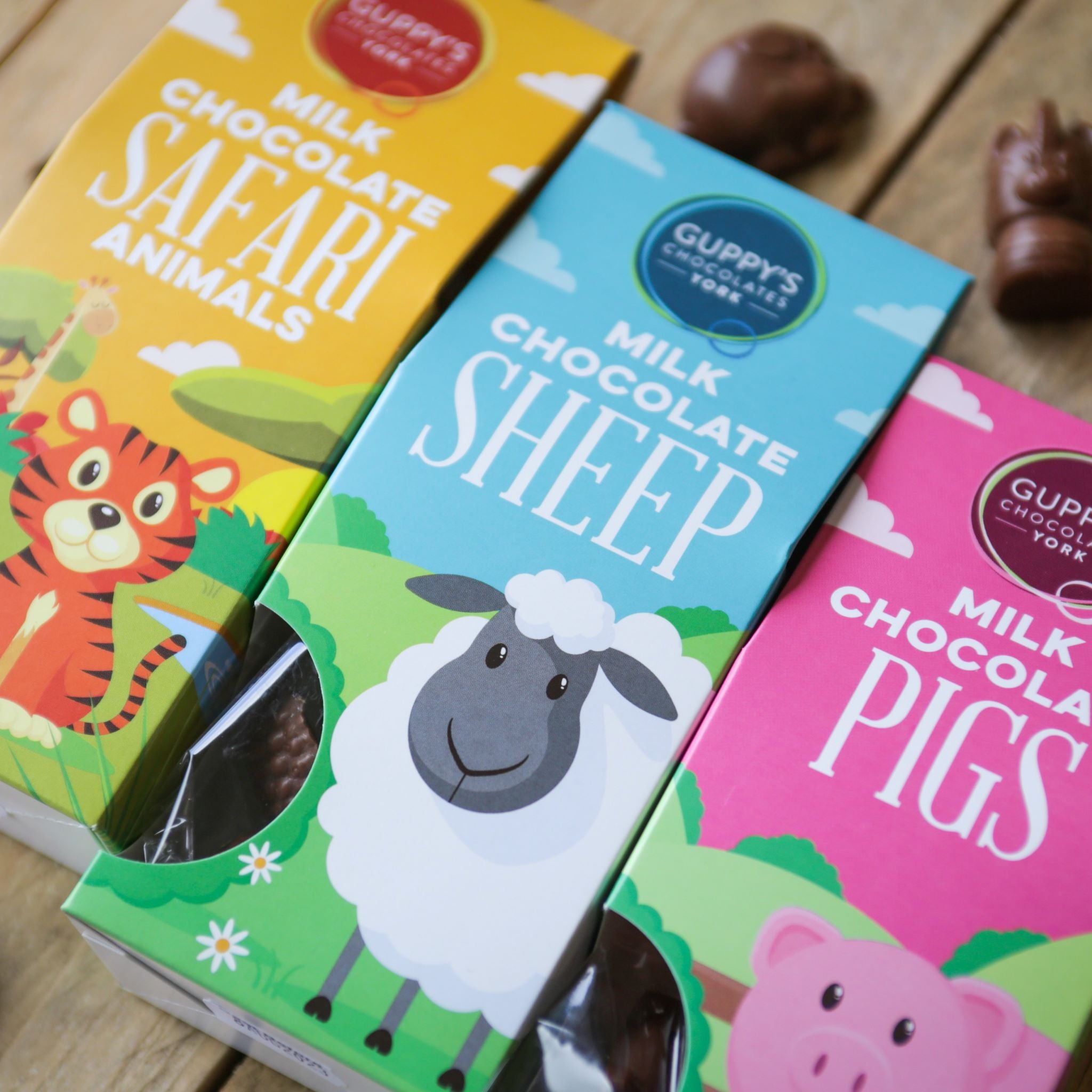 Milk Chocolate Shapes | Novelty Chocolates | Ideal as a Gift – Guppys ...