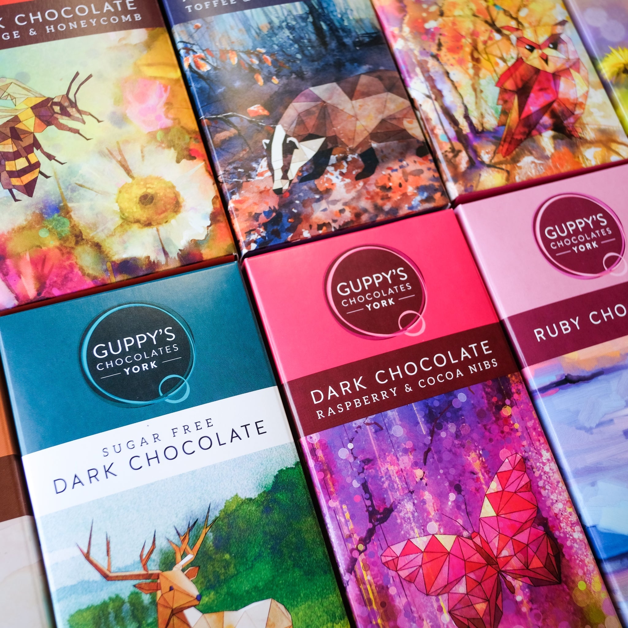 Classic Chocolate Bars | Handmade in the UK – Guppys Chocolates Wholesale